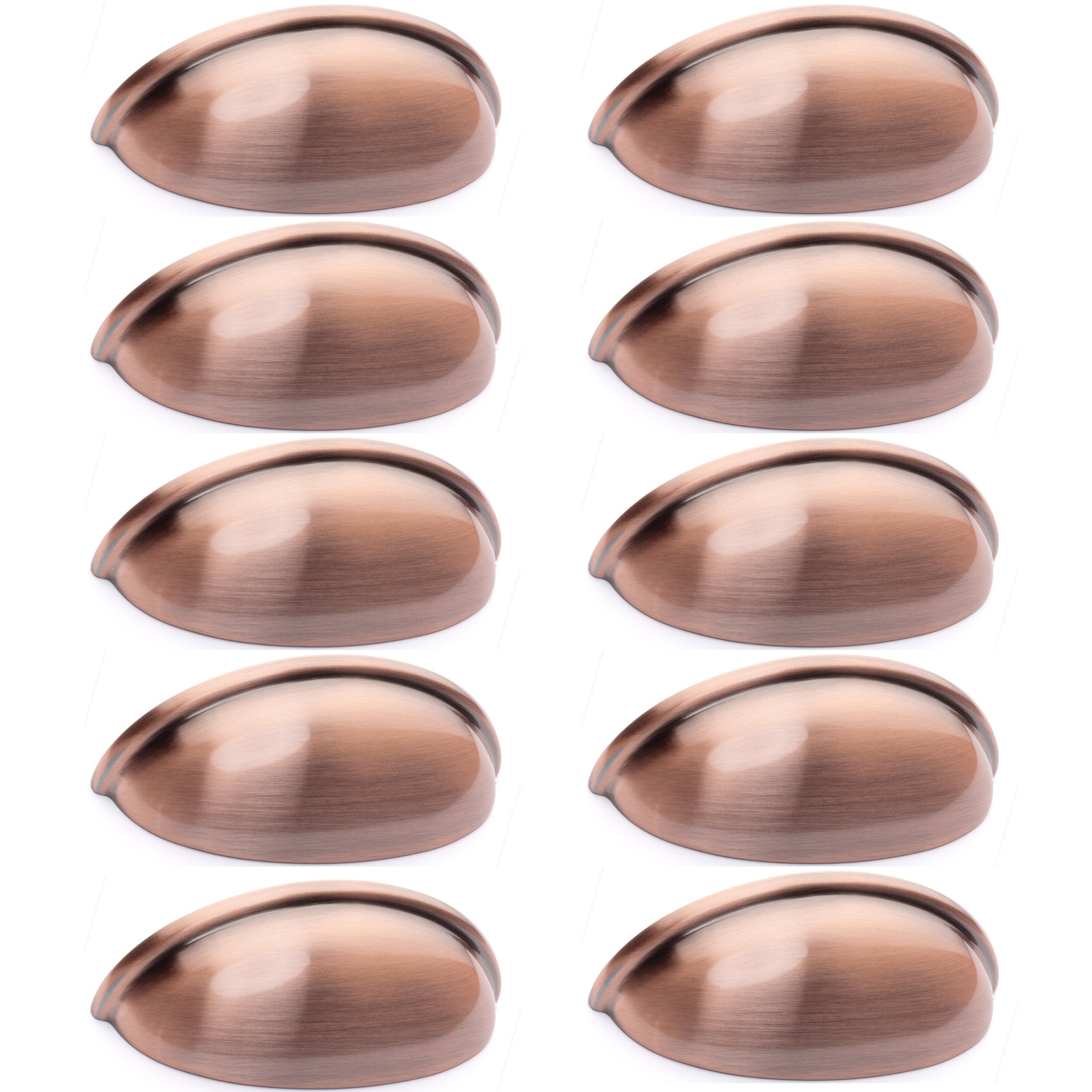 Diversa Antique Copper 3" (76mm) Cabinet Cup Pull - 10 PACK – Diversa ...